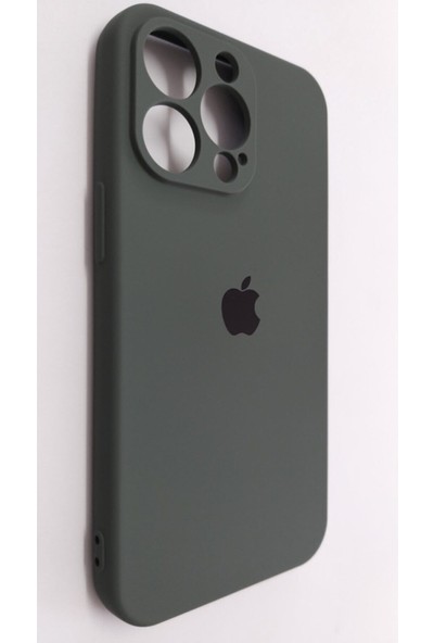 Gritty iPhone 13 Pro Uyumlu Kamera Korumalı Içi Kadife Logolu Telefon Kılıfı Koyu Yeşil Gritty iPhone 13 Pro Uyumlu Kamera Korumalı Içi Kadife Logolu Telefon Kılıfı Koyu Yeşil