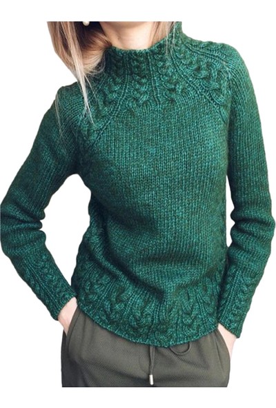 Farfi Yüksek Yaka Kadın Kazak (Yurt Dışından)