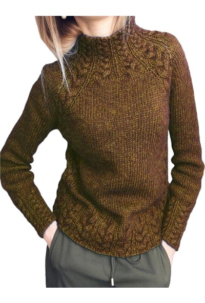 Farfi Yüksek Yaka Kadın Kazak (Yurt Dışından)