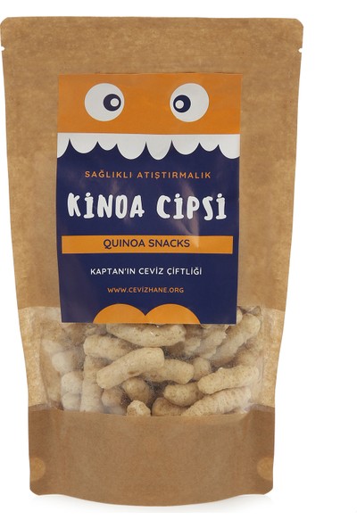 Kaptan'ın Ceviz Çiftliği Tarımda Kadın Kinoa Cipsi 80 gr Kaptan'ın Ceviz Çiftliği Tarımda Kadın Kinoa Cipsi 80 gr