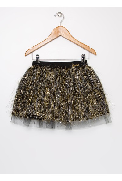 Barbie Jakarli Siyah Kiz Çocuk Etek