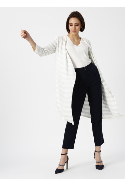 Fabrika Ekru Kadın Hırka - KORA