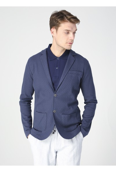 Fabrika Erkek Lacivert Ceket