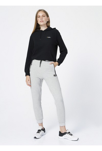 National Geographic Antrasit Kadın Eşofman Altı