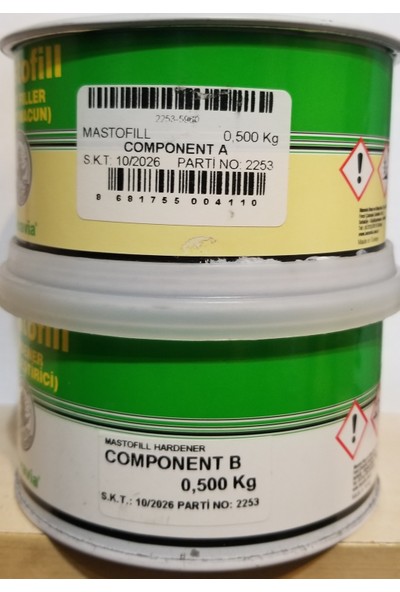 Moravia Epoxy Dolgu Macunu Takım 1 kg Moravia Epoxy Dolgu Macunu Takım 1 kg
