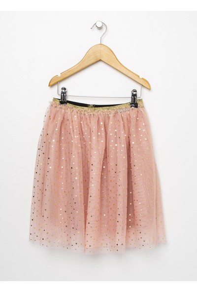 Barbie Kız Çocuk Pembe Etek