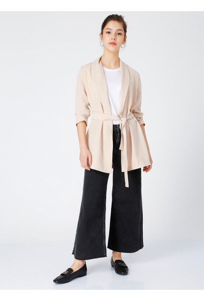 Fabrika Comfort Bej Kadın Ceket