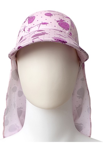 Slipstop SK21110019 Lingo Pembe Kız Çocuk Güneş Şapkası