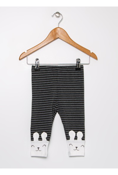 Mammaramma Rg-35 Normal Bel Skinny Çizgili Antrasit Bebek Tayt Mammaramma Rg-35 Normal Bel Skinny Çizgili Antrasit Bebek Tayt