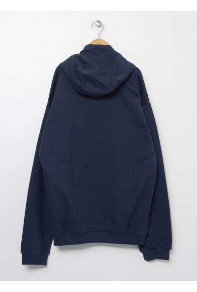 National Geographic Kapüşonlu Lacivert Erkek Çocuk Sweatshirt