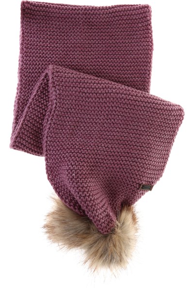 Aeropostale 6498S Ponponlu Pembe Kadın Atkı Aeropostale 6498S Ponponlu Pembe Kadın Atkı