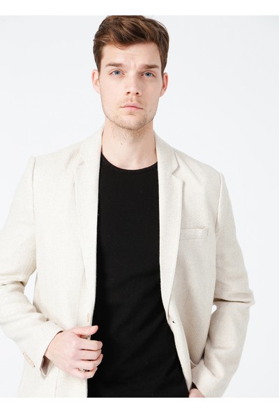 Fabrika Comfort Bej Erkek Ceket