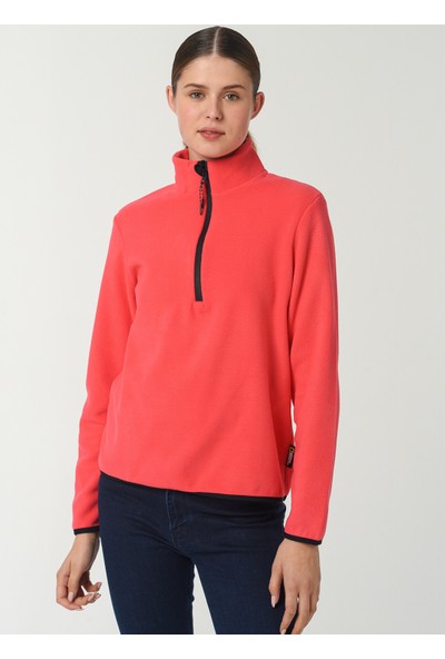 National Geographic Boğazlı Mercan Kadın Sweatshirt