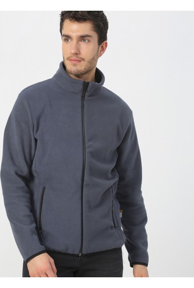National Geographic Dik Yaka Uzun Kollu Fermuarlı Cepli Antrasit Erkek Polar Sweatshirt National Geographic Dik Yaka Uzun Kollu Fermuarlı Cepli Antrasit Erkek Polar Sweatshirt