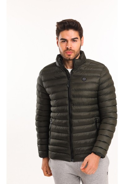 Hammer Jack Sven Kamuflaj-Yeşil Erkek Şişme Mont 602 T03-E