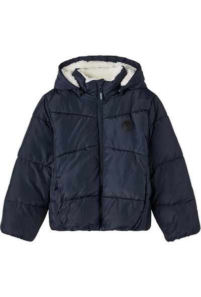 Name It Nkmmake Puffer Jac Koyu Lacivert Erkek Çocuk Kısa Şişme Mont