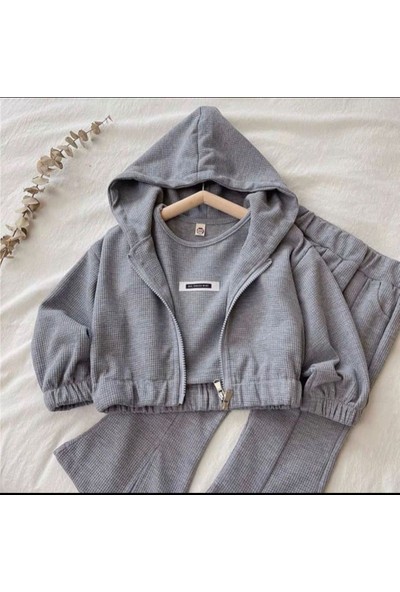 Eliz Kids Kız Çocuk 3 Parça Eşofman Takım