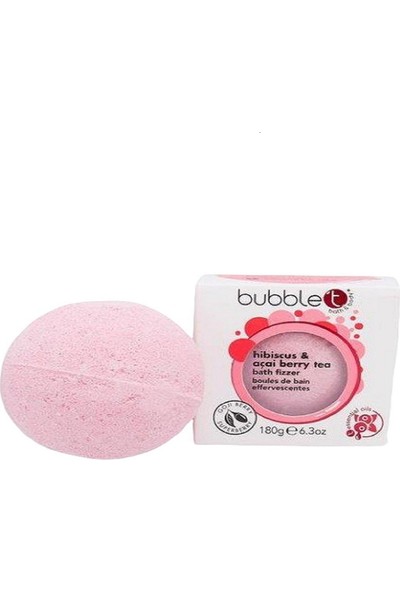 Bubble T Hibiscus & Üzümü Kokulu Banyo Topu 180 gr Bubble T Hibiscus & Üzümü Kokulu Banyo Topu 180 gr