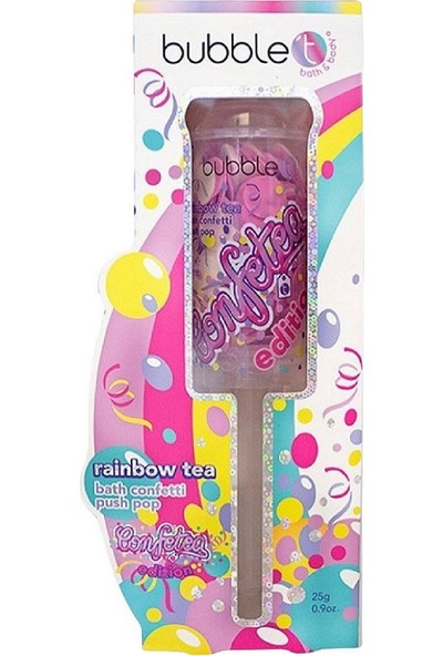 Bubble T Gökkuşağı Banyo Konfeti Parçacıkları 25 gr