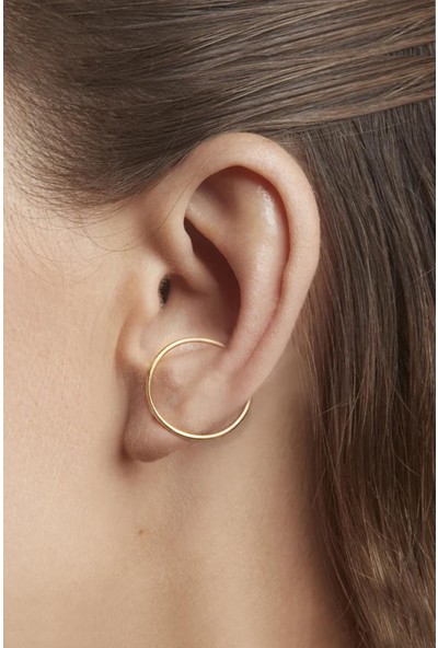 New Obsessions Illusion Tek Delik Kıkırdak Görünümlü Ear Cuff Küpe New Obsessions Illusion Tek Delik Kıkırdak Görünümlü Ear Cuff Küpe