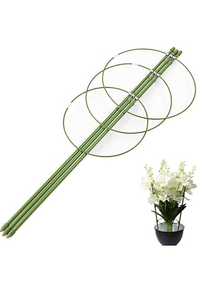 Bahçem Halkalı Bitki Destek Kafesi 120 cm