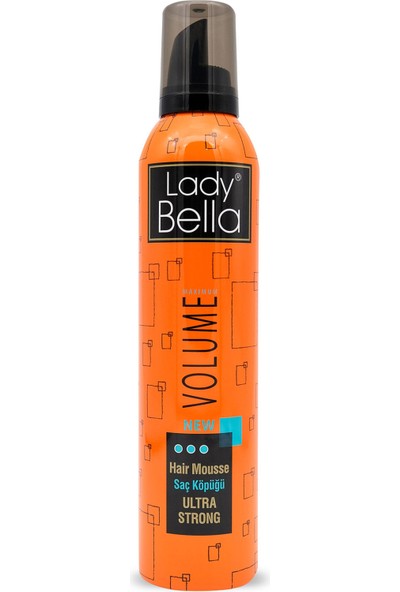 Lady Bella Saç Köpüğü Ultra Strong 300 ml Lady Bella Saç Köpüğü Ultra Strong 300 ml