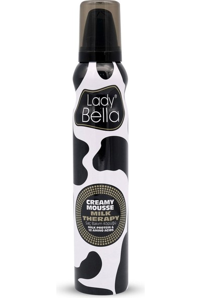 Lady Bella Saç Bakım Köpüğü Milk Therapy 200 ml Lady Bella Saç Bakım Köpüğü Milk Therapy 200 ml