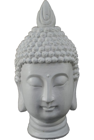 Pol & Art HYK179 Buda Büst Alnı Noktalı Polyester Obje Pol & Art HYK179 Buda Büst Alnı Noktalı Polyester Obje