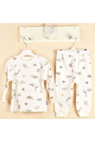 Rany Baby Pijama Takımı Safari Kahverengi