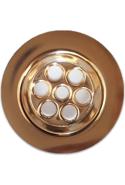 Mym Altın Kaplama Lavabo Süzgeci