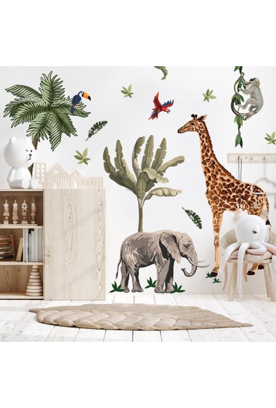 Lismo Kids Safari Duvarsticker