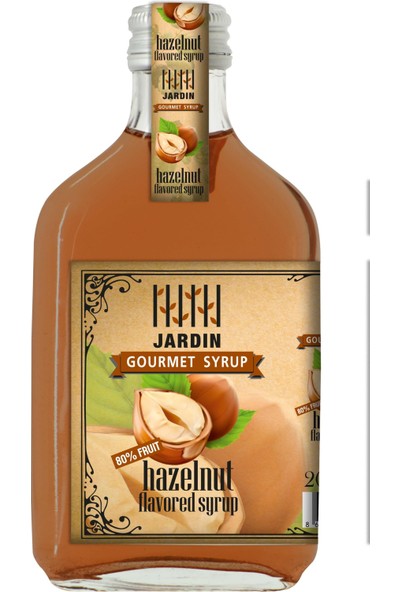 Jardin Fındık Aromalı Şurup 200 ml