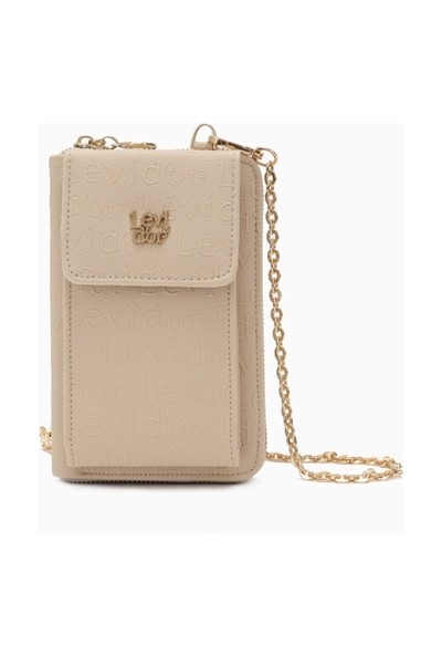 Levidor El Cüzdanı - LVSS2191002 - Bej