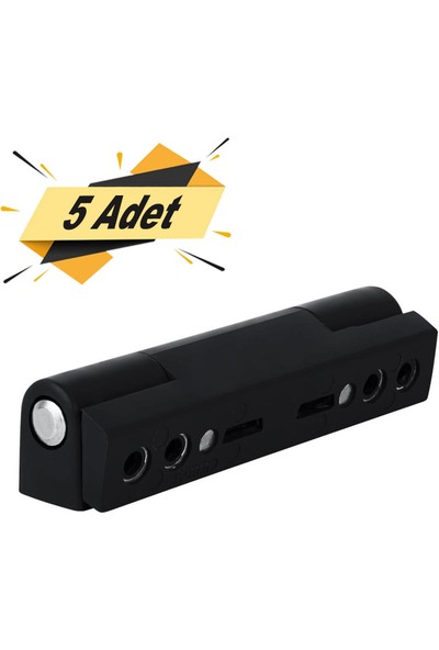 Badem10 Pvc Pimapen Kapı Pencere Menteşesi 90 mm Siyah (5 Adet) Badem10 Pvc Pimapen Kapı Pencere Menteşesi 90 mm Siyah (5 Adet)