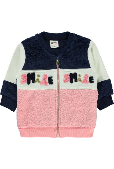 Civil Baby Kız Bebek Hırka 6-18 Ay Yavruağzı