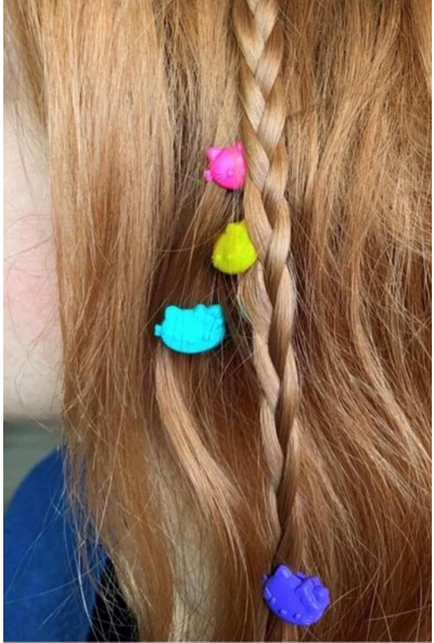 Bahels Kadın 20’li Renkli Desenli Saç Örgü Boncuğu Süsü Bahels Kadın 20’li Renkli Desenli Saç Örgü Boncuğu Süsü