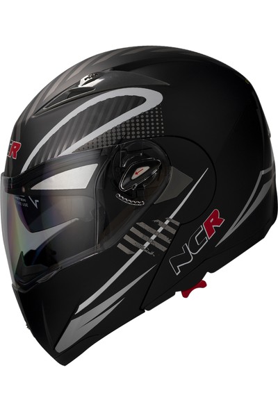 Ncr Çene Açılır Kask Vizörlü Ece Belgeli Ncr Çene Açılır Kask Vizörlü Ece Belgeli