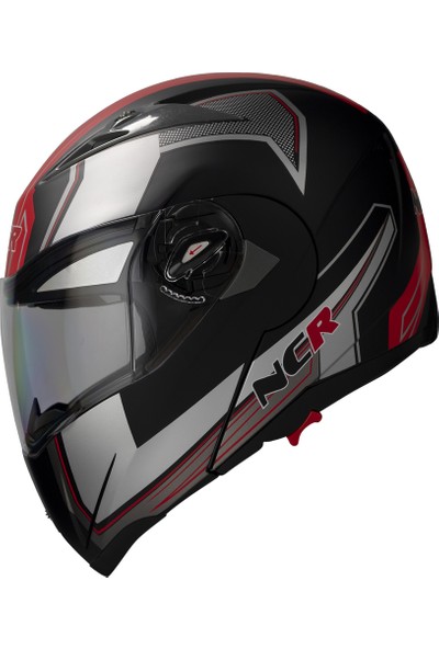 Ncr Çene Açılır Kask Vizörlü Ece Belgeli Ncr Çene Açılır Kask Vizörlü Ece Belgeli