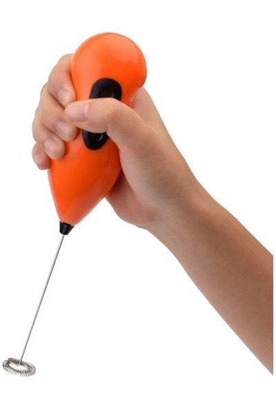 Hongkin Mini Pilli Portatif Karıştırıcı Cappucino Maker Mikser Hongkin Mini Pilli Portatif Karıştırıcı Cappucino Maker Mikser