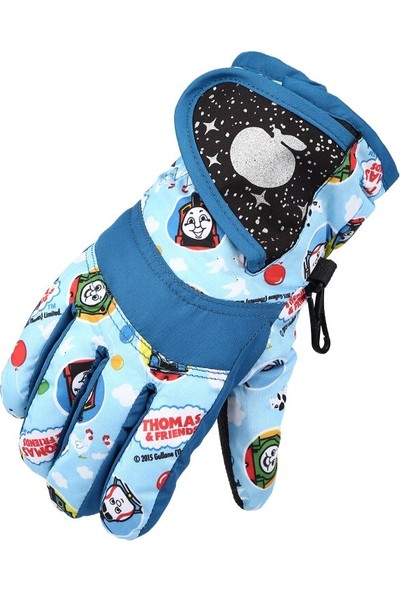 Better Life Çocuk Rüzgar & Su Geçirmez Kayak Eldiveni - Mavi (Yurt Dışından)