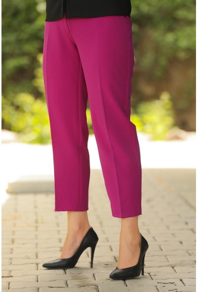 Neva Style S-Vup - Fuşya Tesettür Pantolon 5524F