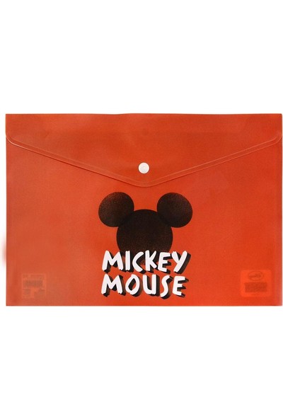 Mynote Mickey Mouse A4 Çıtçıtlı Zarf Dosya - Kırmızı Mynote Mickey Mouse A4 Çıtçıtlı Zarf Dosya - Kırmızı