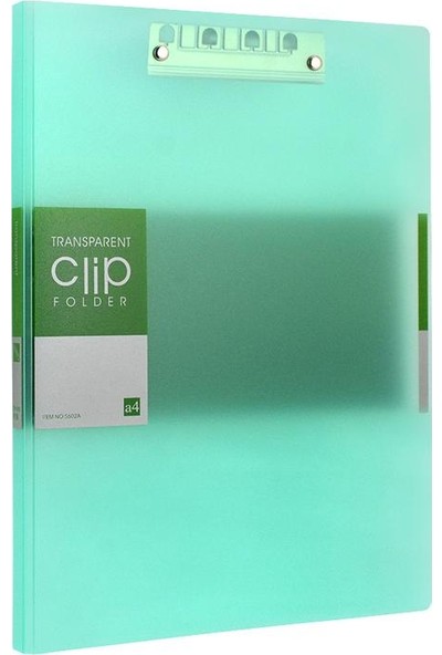 Shuter S602A Çift Mekanizmalı A4 Sıkıştırmalı Dosya - Yeşil