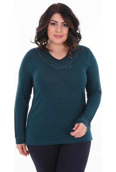 Perla Triko 21K2003 Perla Triko Anne Mevsimlik Yonca Bluz Perla Triko 21K2003 Perla Triko Anne Mevsimlik Yonca Bluz