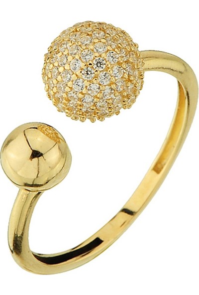 Goldium Altın Top Yüzük