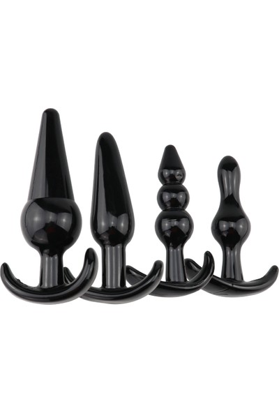 Joytoy Anal Vajinal Dildo Tıpa 4'lü Set