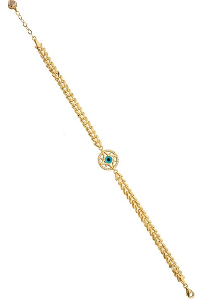 Goldium Altın Şimal Nazar Bileklik