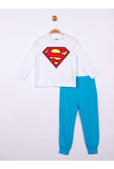 Superman Lisanslı Çocuk Pijama Takımı 19138