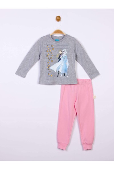 Frozen Lisanslı Çocuk Pijama Takımı 19855