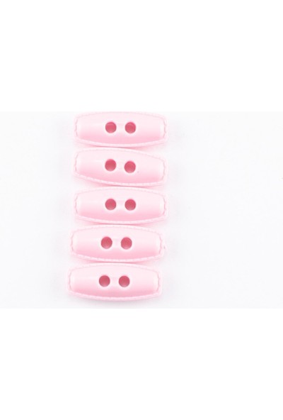 Dünya Düğme Bebe Çoban Düğme Iki Delik Kenarı Desenli Model 2.5 cm 5 Adet Pembe Dünya Düğme Bebe Çoban Düğme Iki Delik Kenarı Desenli Model 2.5 cm 5 Adet Pembe
